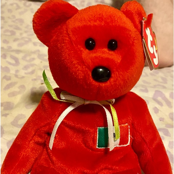 Ty | Toys | Ty Beanie Baby Osito The Bear Rare 999 Has Both Tags Great ...